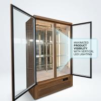 China First Class Low Consumption Sturdy Modular Double Door Hanging Meat Cabinet for sale