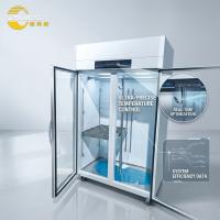 China Stainless Steel Butcher Meat Display Fridge Auto Defrost Shop Display Fridge 3300L for sale