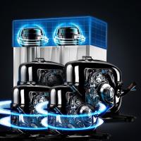 China 1700L 3 Door Fridge Commercial 600W Meat Hanging Chiller Double Temperature for sale