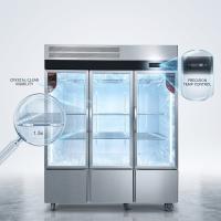 China Auto Defrost Meat Hanging Fridge 2800L 3 Door Commercial Freezer 750W 1150KG for sale