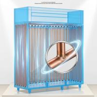 China Stainless Steel Butcher Meat Display Fridge Auto Defrost Shop Display Fridge 3300L for sale