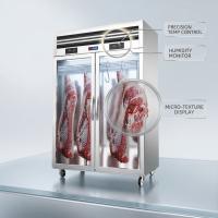 China 500L Single Door Display Freezer 300W Butcher Display Fridge for sale