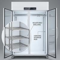 China Stainless Steel Butcher Meat Display Fridge Auto Defrost Shop Display Fridge 3300L for sale