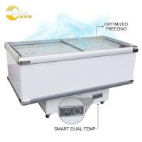 China Single Temperature Supermarket Fridges And Freezers Direct Cooling Sliding Door Commercial Refrigerator for sale