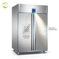 China Quick Chill Meat Hanging Fridge 1700L 3 Door Commercial Refrigerator 600W for sale