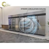 China Durable Meat Hanging Fridge Eco Friendly Meat Display Case 2100L for sale