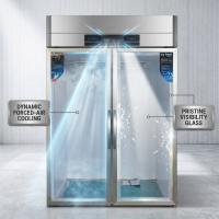 China 2600L Refrigerated Meat Display Case 700W Meat Showcase Chiller Customized for sale