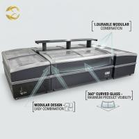 China Supermarket Combined Deep Island Refrigerator Frost-Free Air-Cooled Display for sale