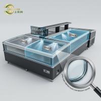 China Factory Commercial Supermarket Display Combined Island Refrigerator Freezer for sale