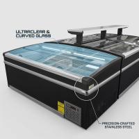 China Supermarket Combined Island Freezer Fresh Refrigeration Island Refrigerator Frost Free for sale