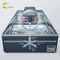 China China Factory Supermarket Island Display Combined Fridge Freezer Refrigerator for Frozen Food for sale
