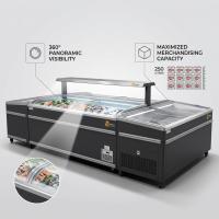 China Practical Hot Sale Supermarket Combination Island Display Fridge Refrigerator Showcase Deep Chest Freezers for sale