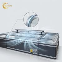 China Supermarket Combined Deep Island Refrigerator Frost-Free Air-Cooled Display for sale
