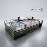 China Single Temperature Island Chest Freezer Direct Cooling Deep Freezer Island Manual Defrost for sale