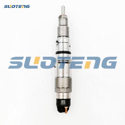 China 0445120231 5263262 Fuel Common Rail Injector For PC200-8 Excavator for sale