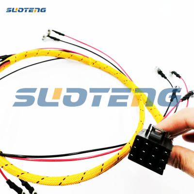 China 3054893 Fuel Injector Wiring Harness For 320D Excavator Parts Steel Construction for sale
