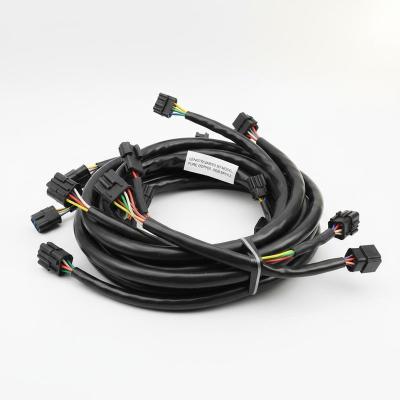 China Length Varies By Model Excavator Wiring Harness Pure Copper Material Plug And Play With OEM Specifications Providing And Connections for sale