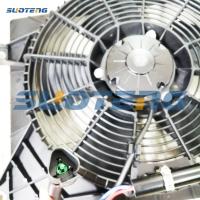 China 454-3252 4543252 Condenser Fan Motor for E329D E330D Excavator for sale