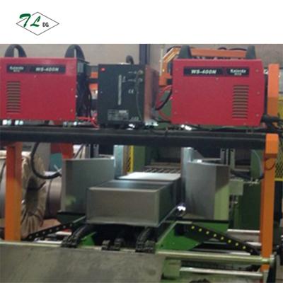 China Automatic Electric Tank Seam Welding Machine For Transformer Fin Making 14.7Kw for sale