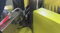 China Automatic Electric Tank Seam Welding Machine For Transformer Fin Making 14.7Kw for sale