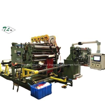 China Industrial Automatic CNC Transformer Foil Winding Machine for sale