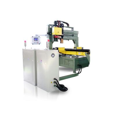 China Custom Transformer Corrugated Fin Folding Line Spot Welding Forming Machine for sale