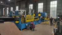 China 220V Hydraulic PLC Fin Folding Machine For Transformer Corrugated Tank Production for sale
