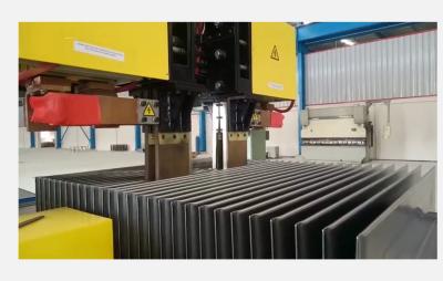 China Embossment MIG Spot Oil Tank Welding Machine For Transformer Fin Making for sale