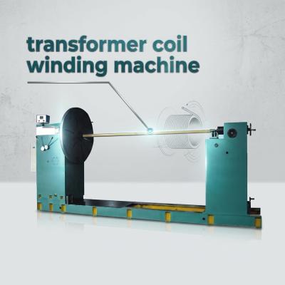 China Oil Immersed Distribution Transformer Coil Winding Machine 2000kVA Three Phase HV LV Automatic PLC for sale