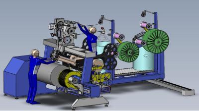 China CNC Servo Transformer Coil Winding Machine 1200rpm 300Nm Automatic Tension Control for sale