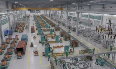 China Distribution Transformer Coil Winding Machine 1000kVA Automatic Tension Control for sale