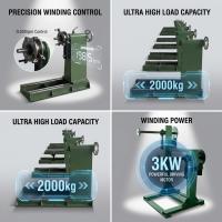 China Automatic CNC Dry Type Transformer Coil Winding Machine 2000kg 0-200rpm 3KW for sale