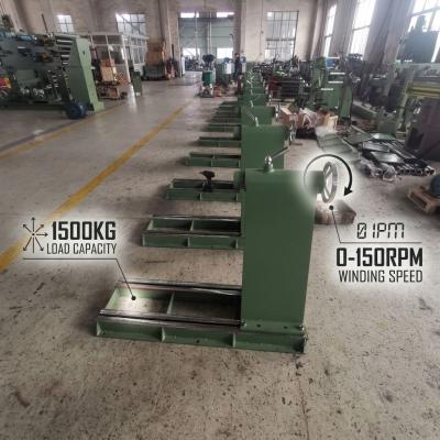China Flat Wire Foil Dry Type Transformer Coil Winding Machine 1500kg 0-150rpm 4KW for sale