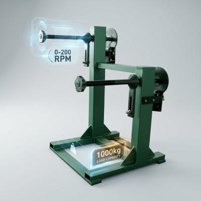 China Semi Automatic Horizontal Current Transformer Coil Winding Machine 1000kg 0-200rpm 3KW for sale