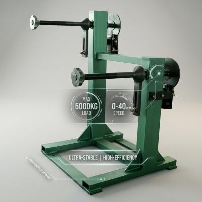 China Heavy Duty Horizontal Amorphous Alloy Transformer Coil Winding Machine 5000kg 0-40rpm 11KW for sale
