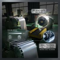 China Silicon Steel Slitting Machine 35 Ton Coil Weight Transformer Core Slitting Line for sale