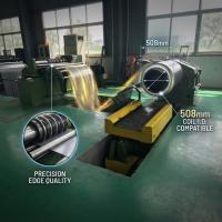 China Transformer Silicon Steel Slitting Machine 508mm Coil Inner Diameter Core Slitting Line for sale