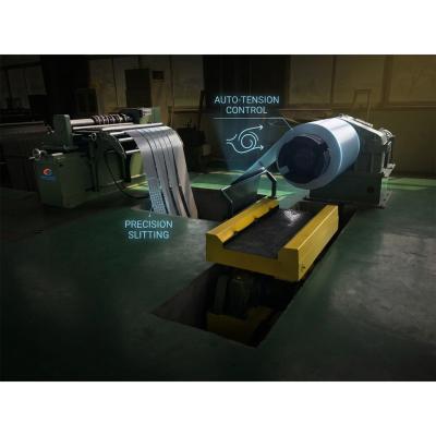 China Silicon Steel Slitting Machine Automatic Tension Control Transformer Core Slitter for sale