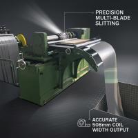 China Transformer Silicon Steel Slitting Machine 508mm Coil Inner Diameter Core Slitting Line for sale