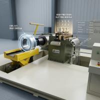 China Silicon Steel Slitting Machine 2000mm Coil Outer Diameter Transformer Core Slitter ZJX1250 for sale