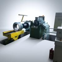 China Transformer Silicon Steel Slitting Machine Hydraulic Recoiler 600mm Core Slitting Line for sale