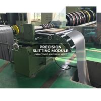 China Silicon Steel Slitting Machine High Material Yield Transformer Core Slitting Line for sale