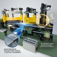 China Hydraulic Silicon Steel Shearing Machine Dual Pump Transformer Core Shear Line for sale