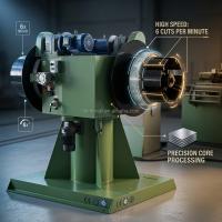 China Silicon Steel Shearing Machine High Speed 6 Cuts Per Minute Transformer Core for sale