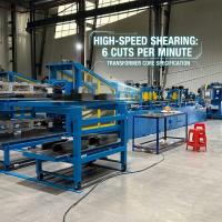 China Silicon Steel Shearing Machine High Speed 6 Cuts Per Minute Transformer Core for sale