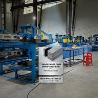 China Silicon Steel Shearing Machine Hard Alloy Cutter Transformer Core Shearing Line for sale