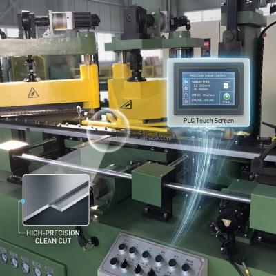 China Silicon Steel Shearing Machine PLC Touch Screen Transformer Core Shearing Line for sale