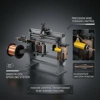 China Tension Control Transformer Wire Winding Machine Coil Spooling Wire Winder for sale