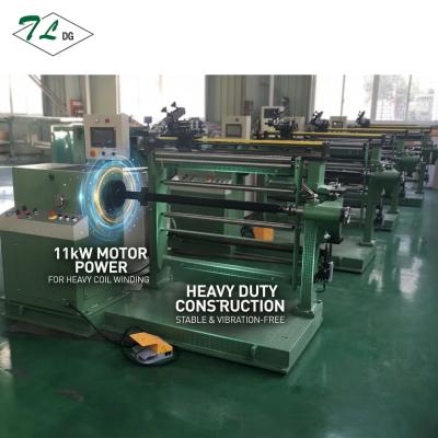 China Copper Aluminum Transformer Core Winding Machine Wire Coil Winding Winder for sale