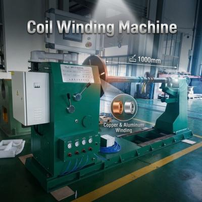 China 3 Head Transformer Core Winding Machine Copper Aluminum Wire Coil Winder for sale